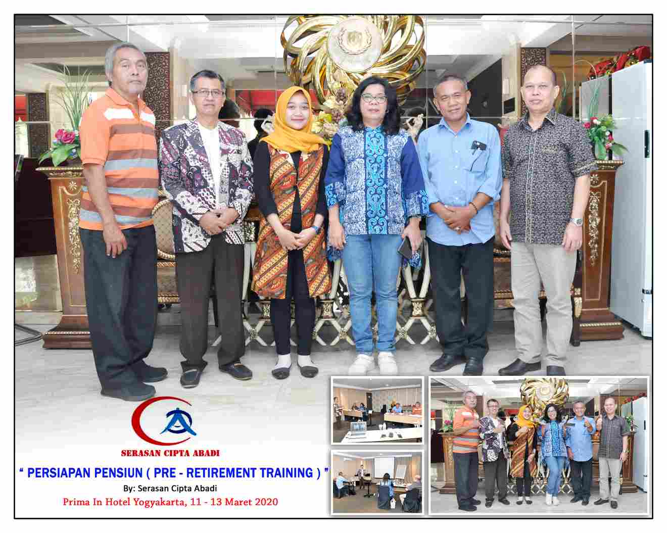 Pre Retirement – Offline training in Jogja – Serasan Cipta Abadi