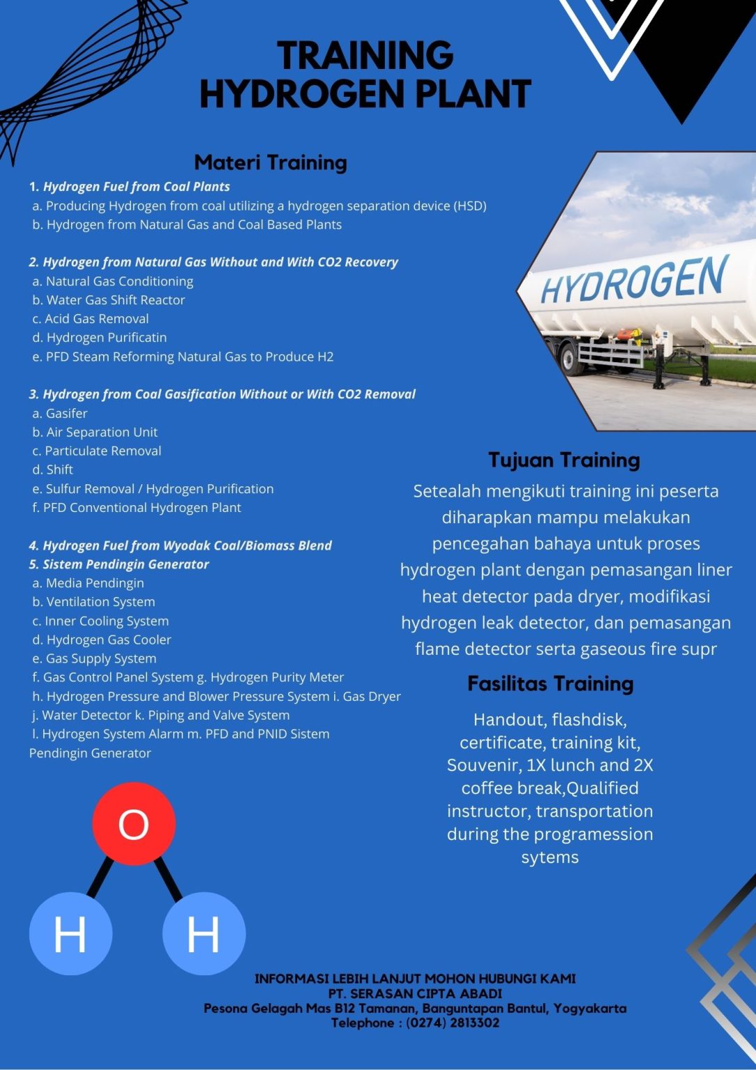 HYDROGEN PLANT – Serasan Cipta Abadi