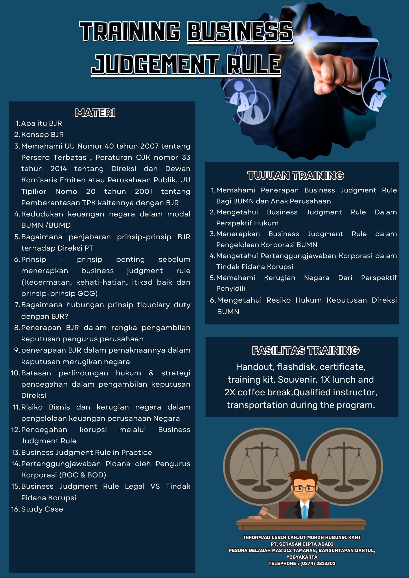 BUSINESS JUDGEMENT RULE – Serasan Cipta Abadi