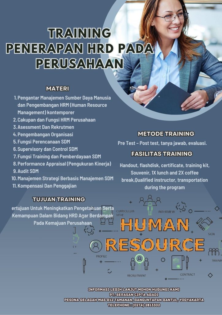 PENERAPAN HRD PADA PERUSAHAAN – Serasan Cipta Abadi