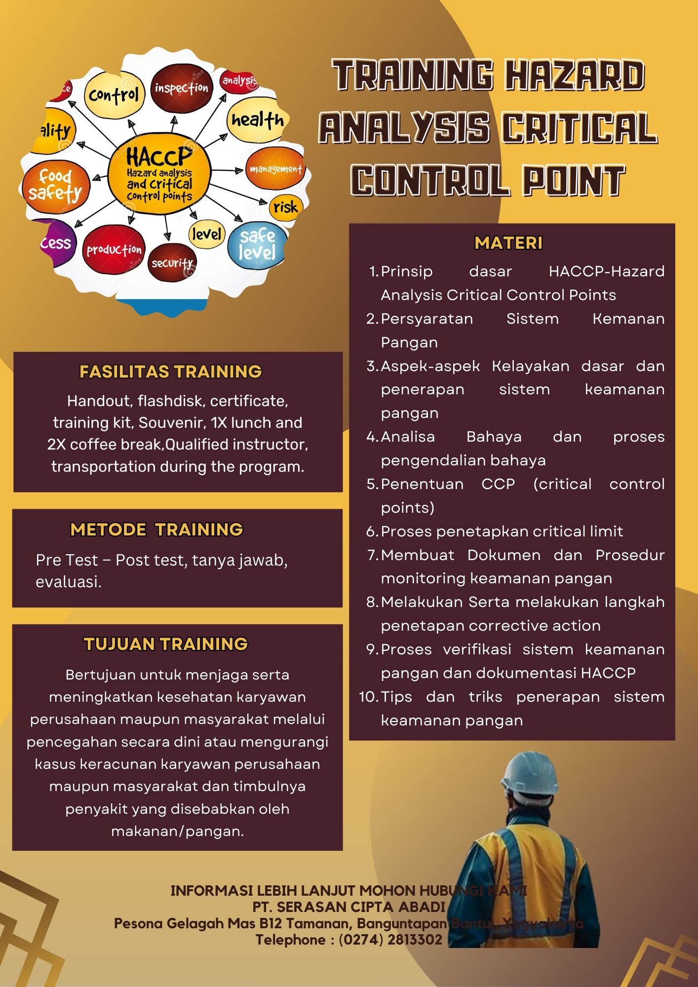 HAZARD ANALYSIS CRITICAL CONTROL POINT – Serasan Cipta Abadi
